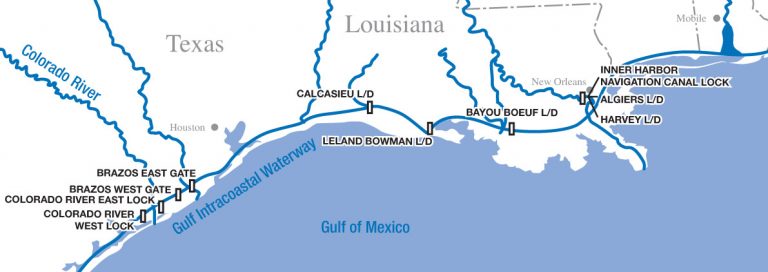 Gulf Intracoastal Waterways West Navigation Notes – Quimby's Cruising Guide